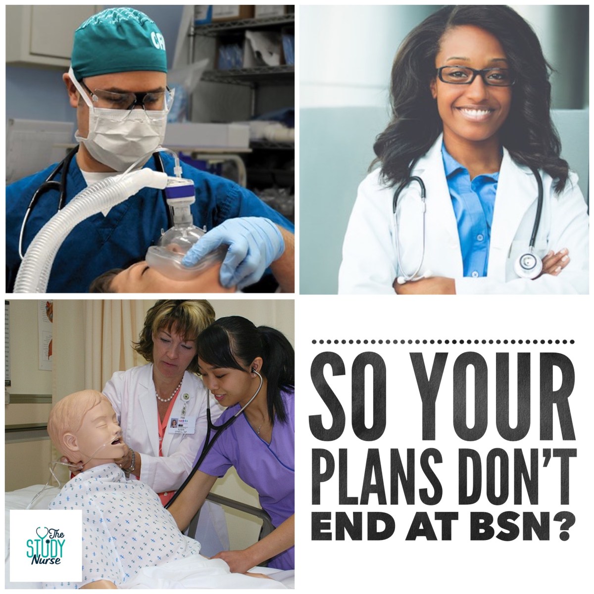 So your plans don’t end at BSN? – The Study Nurse