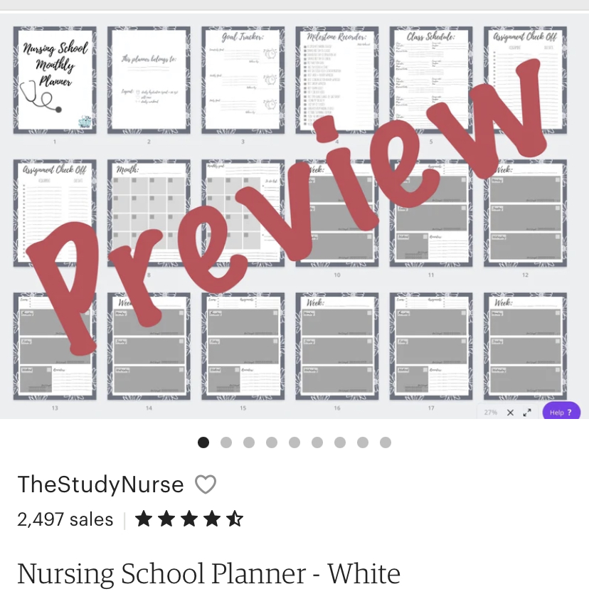 Printables for Nursing School – The Study Nurse