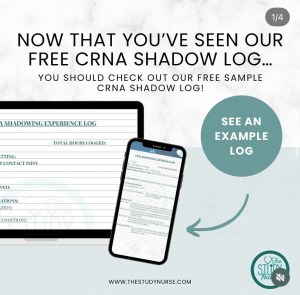 CRNA School App & Interview Resource Samples – The Study Nurse
